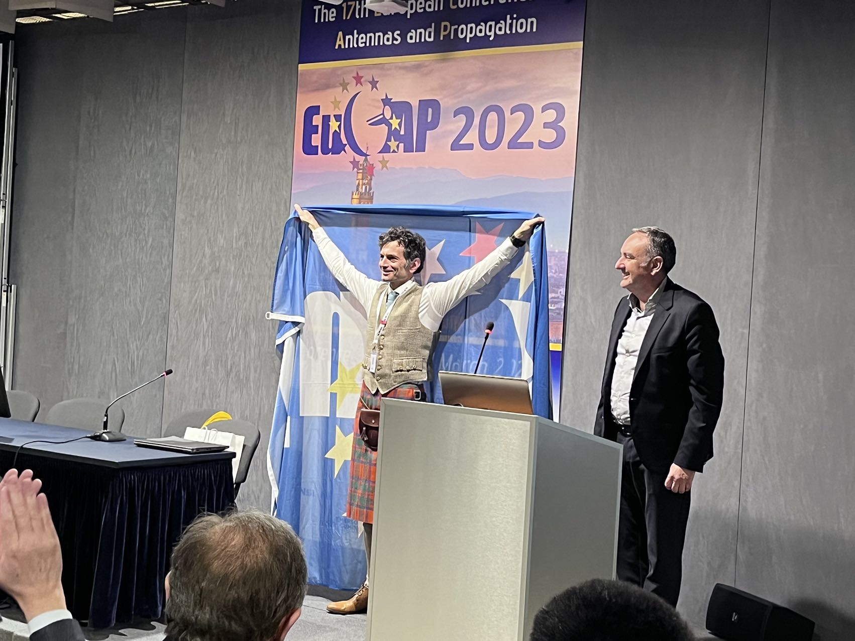 Fantastic Introduction and Welcome of EuCAP Glasgow – Microwaves and Antenna Engineering Group